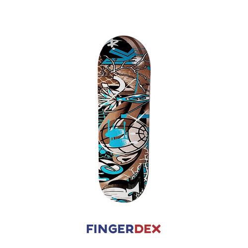 Jual Redneck Fingerboard Deck : Grafwall - Blue - Jakarta Selatan ...