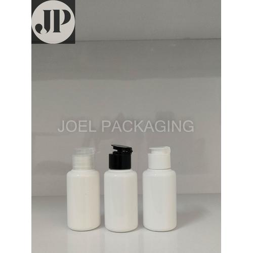 Jual Botol Tubular 60Ml Putih Fliptop Jamur Putih Hitam Clear 60 Ml Pet ...