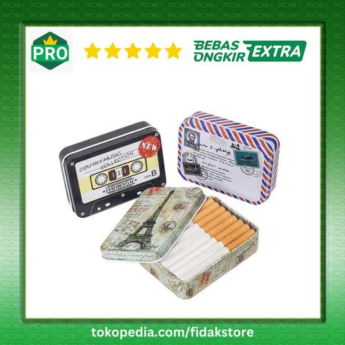 Promo Kotak Tempat Rokok Unik Model Desain Kamera Kaset Amplop Menara ...