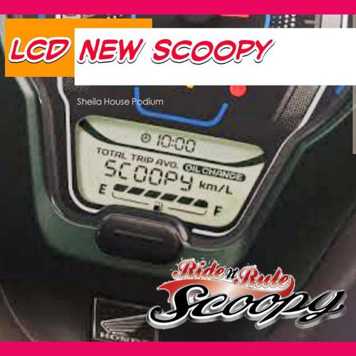 Jual LCD New Scoopy, MID Speedometer New Honda Scoopy New Original Asli ...