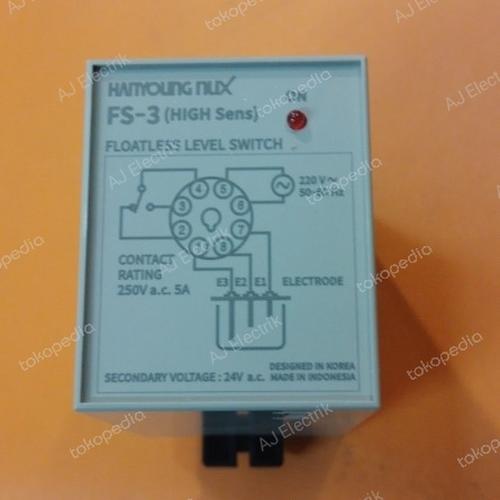 Jual Hanyoung NUX Water Level Control FS-3 / Floatless Level Switch ...