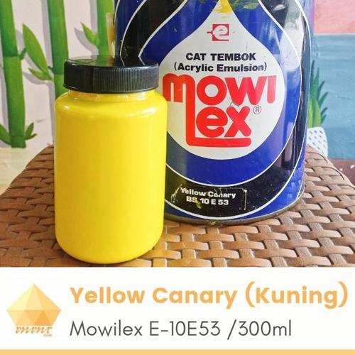 Jual CAT TEMBOK MOWILEX EMULSION E-10E53 YELLOW CANARY REPACK 300 ML ...