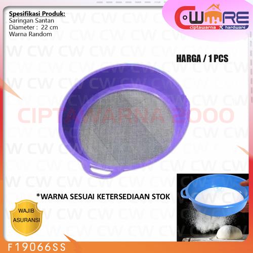 Jual Saringan Santen Santan Kelapa Ayakan Tepung Gula Halus Plastik 22 ...