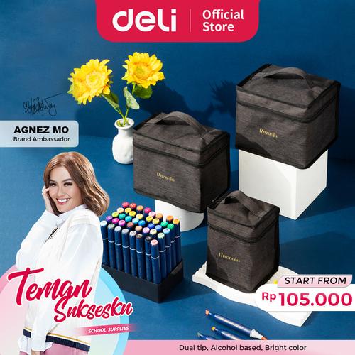 Jual Deli Finenolo Spidol Sketsa / Sketch Marker Dual tip 30 80 Warna ...