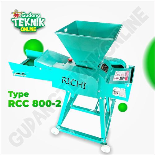 Jual Mesin Cacah Rumput Dahan Ranting RCC800-2 RICHI Chaff Cutter ...