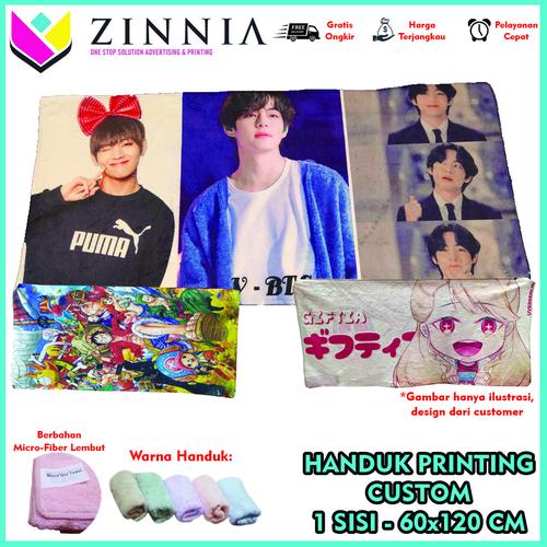 Jual Handuk Printing Custom Ukuran 60x120 - 1 Sisi - Kota Surabaya ...