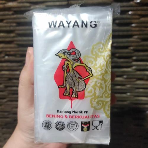 Jual Plastik Pp Bening Wayang Uk 6X10Cm - Kantong Kemasan Snack Isi ...