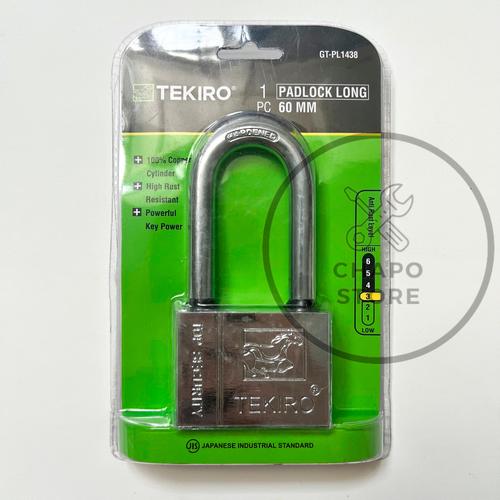 Jual Tekiro gembok panjang 40 50 60 70mm gembok rumah pintu lemari ...