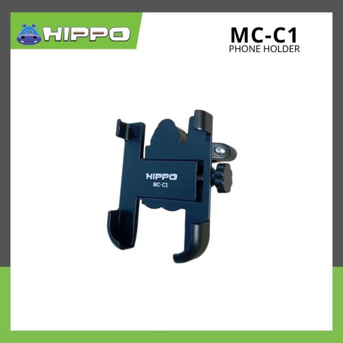Promo Hippo Phone Holder MC-C1 Motorcycle/Bicycle 360 Rotation - Kota ...