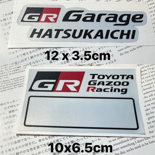 Jual Stiker GR garage gazoo racing toyota - GR gazoo - Kab. Tangerang ...