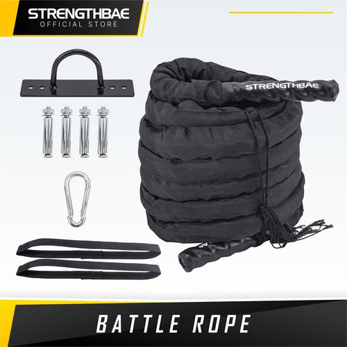 Jual Battle Rope STRENGTHBAE Gym Ropes Tali Climbing 9 12 15 m 9m 12m ...
