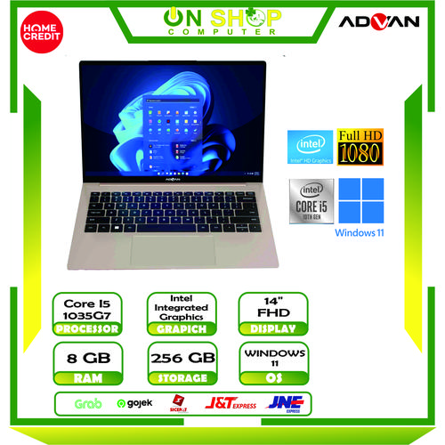 Jual Advan Work Pro Intel Core I5 1035G7 RAM 8GB SSD 256GB Windows 11 ...