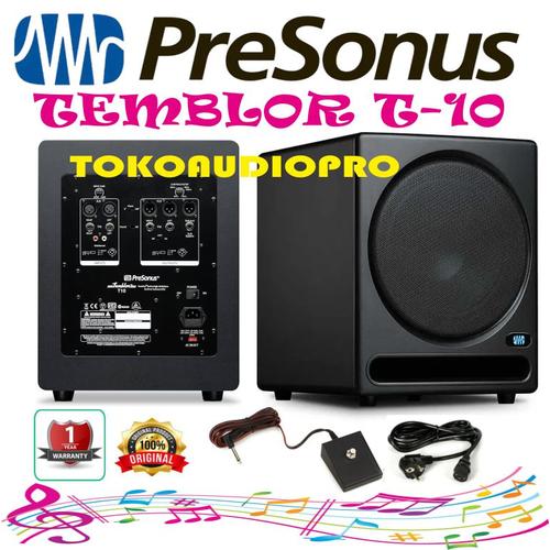 Jual PreSonus Temblor T10 10 inch Powered Studio Subwoofer Aktif T-10 ...