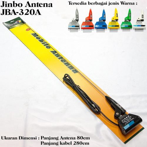 Jual Antena Radio Mobil Jinbo 80cm Model Jepit - Hitam - Jakarta Barat - Jaya Makmur Automobile ...