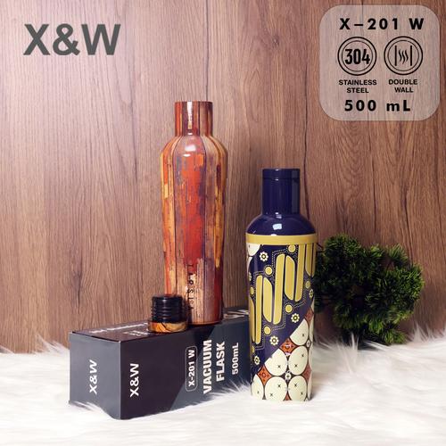 Promo X&W Feat Tarsla Botol Minum Thermos Batik & Wood X-201 W 500ml ...