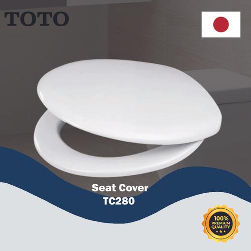 Jual Cover toilet duduk Toto TC280 tutup kloset Toto toilet cover Toto ...