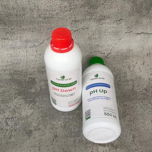 Jual PH UP dan PH Down Kemasan 500ml Khusus Hidroponik - Kota Depok - Agam Farm | Tokopedia