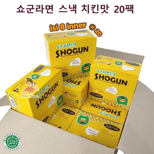 Jual SNACK MIE KREMES SHOGUN KAARO KOREA 1 DUS BESAR ISI 8 BOX / 8 ...