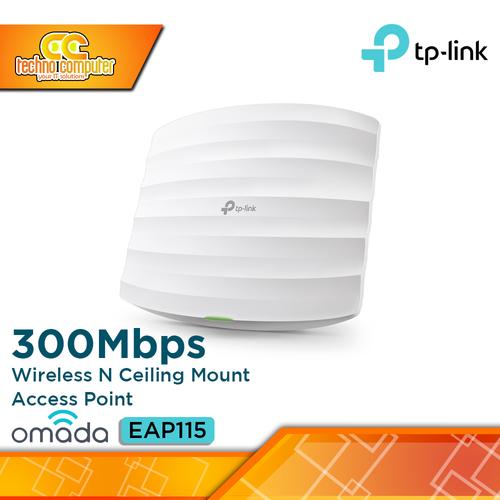 Jual ACCESS POINT TP-LINK EAP115 300Mbps Wireless N Ceiling Mount ...