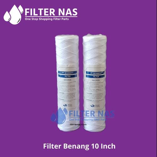 Jual Cartridge Filter Benang / String Wound Ukuran 10 Inch - Kota ...