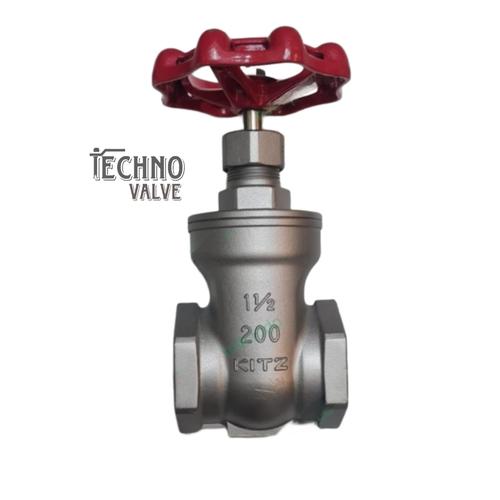 Jual GATE VALVE KITS STAINLESS STEEL SS304 10K DRAT 1 1/2" INCH DN40 ...