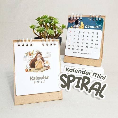 Jual ROOK01 KALENDER MINI 2024 / KALENDER MEJA 2024/ KALENDER DUDUK ...