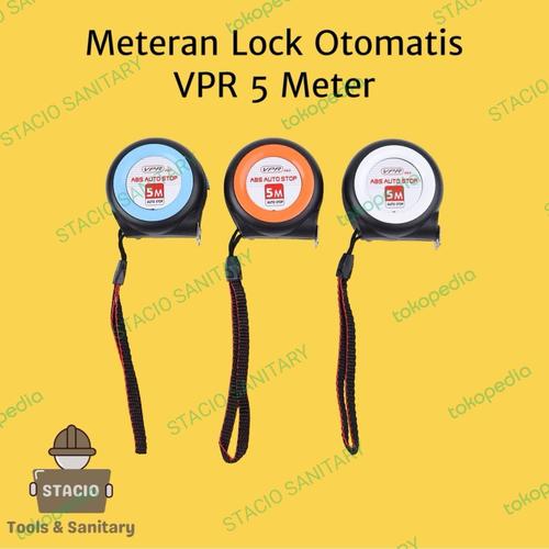 Jual Meteran Lock Otomatis 5 Meter Meteran Auto Stop Trek Panjang 5 ...