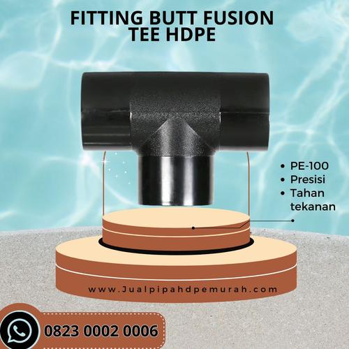 Jual Tee Hdpe Butt Fusion PN16 - Equal Tee Hdpe - 6 Inch 160mm ...