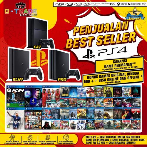 Jual PLAYSTATION 4 PS4 SLIM HDD 1TB GARANSI SONY INDONESIA BONUS FULL ...