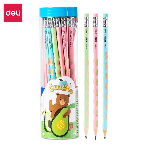Jual Deli Pensil 2B / Graphite Pencil Isi 30 Free Rautan EC024 - Kab ...
