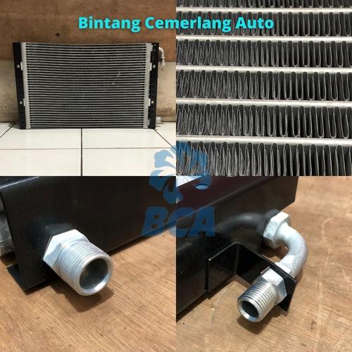 Jual KONDENSOR AC MOBIL DOUBLE PFLOW 14X23X40MM TEBAL ELF TRUCK 2 IN 1 ...