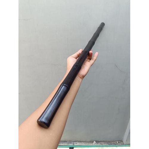 Jual Tongkat Toya Kayu Galih Kelor Hitam Model Bambu Panjang 70cm - Kab ...