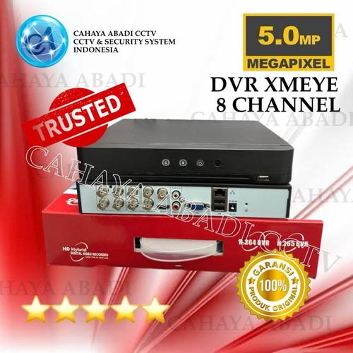 Jual DVR Xmeye 8CH 5MP Audio 6 in 1 H265+ DVR 8Ch Xmeye Hybrid - +hardisk 2tb - Jakarta Barat ...