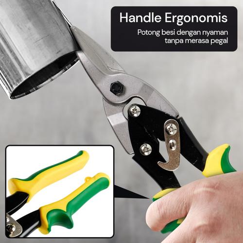 Jual Scissors Tajam 10 Inch Gunting Besi Seng Plat Baja Ringan ...