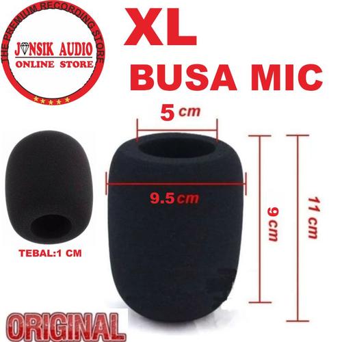 Jual busa microphone besar busa mic jumbo busa microphone condensor ...
