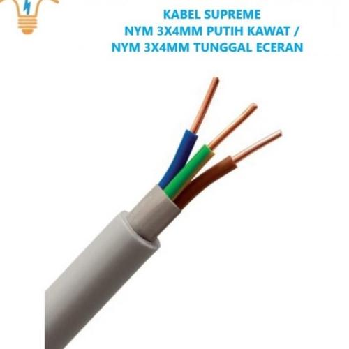 Jual Kabel NYM 3x4 Meteran Tunggal putih - Kota Bandung - Rio Saputra98 ...