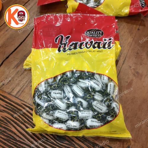Jual 1PAK 80 PCS PERMEN JADUL HAWAI / PERMEN MINT ISI COKLAT PERMEN ...