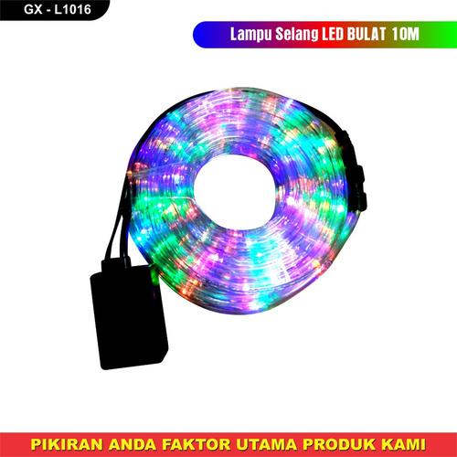 Jual LAMPU LED STRIP BULAT 10 METER L017 LAMPU SELANG LED STRIP ADAPTOR ...