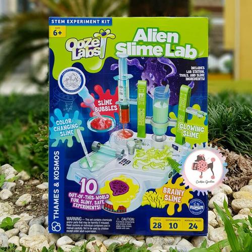 Jual Ooze Labs Alien Slime Lab Science Experiment Kit & Lab Setup ...