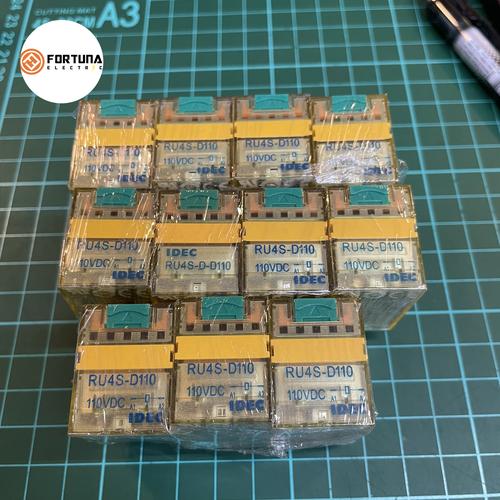 Jual IDEC Relay RU4S-D110 110VDC 2NO 2NC 10A 250VAC - Jakarta Barat ...