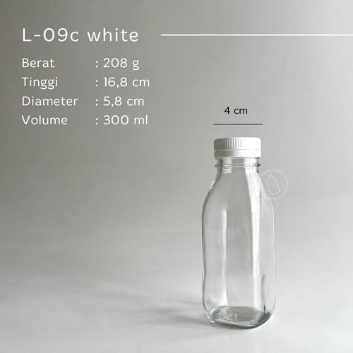 Jual Botol kaca Times Square 300ml 500ml 1 liter - botol juice kopi ...