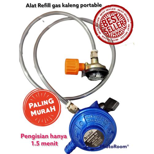 Jual Alat Refill Gas Kaleng Portable Transfer Isi Ulang Gas Hicook ...