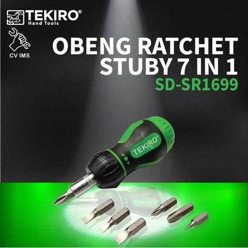 Jual TEKIRO OBENG RATCHET SET 7 IN 1 STUBBY - Jakarta Barat - BALMOND ...