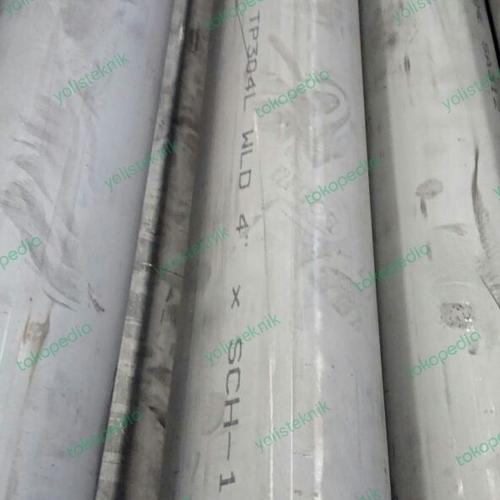 Jual Pipa Stainless SS304 SCH10 UKURAN 1/2" INCH / PANJANG 50CM- PIPA ...