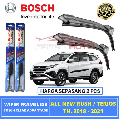 Jual BOSCH Wiper All New Rush Terios Original Clear Advantage 22''-18 ...