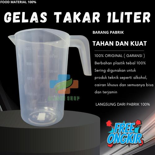 Jual Gelas Takar / Gelas Takaran - 1 Liter - 1liter - Jakarta Utara ...