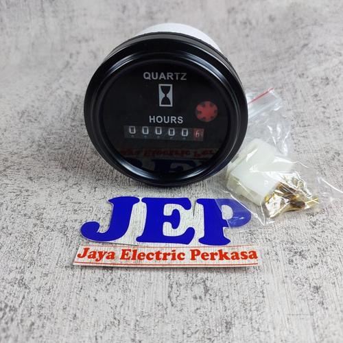 Jual HOUR METER / JAM GENSET / HOUR COUNTER QUARTZ VDO 12V / 24V DC 6 ...