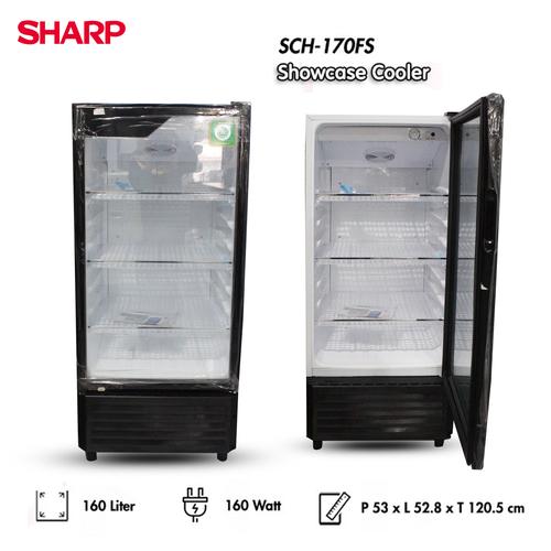 Jual Showcase SHARP SCH 170 FS / Display Cooler 150Liter - Kota Tegal ...