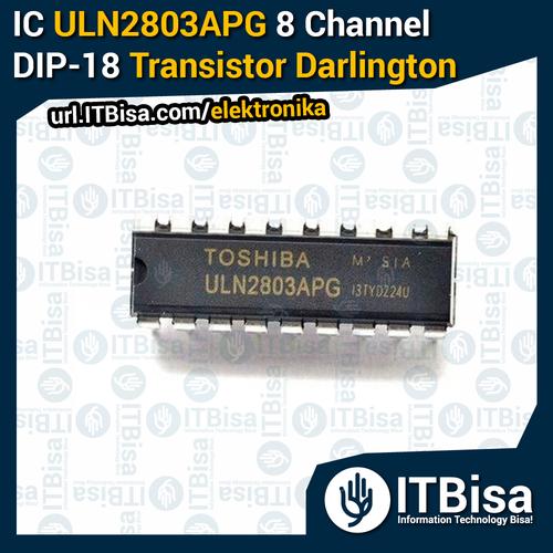 Jual ITBisa - IC ULN2803 ULN2803APG DIP18 8 Channel Darlington Driver AE01 - 20PCS - Jakarta ...