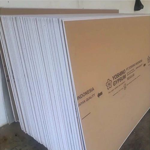 Jual Papan Gypsum Gipsum Yoshino 9mm Putih Plafon Tebal Kuat ...